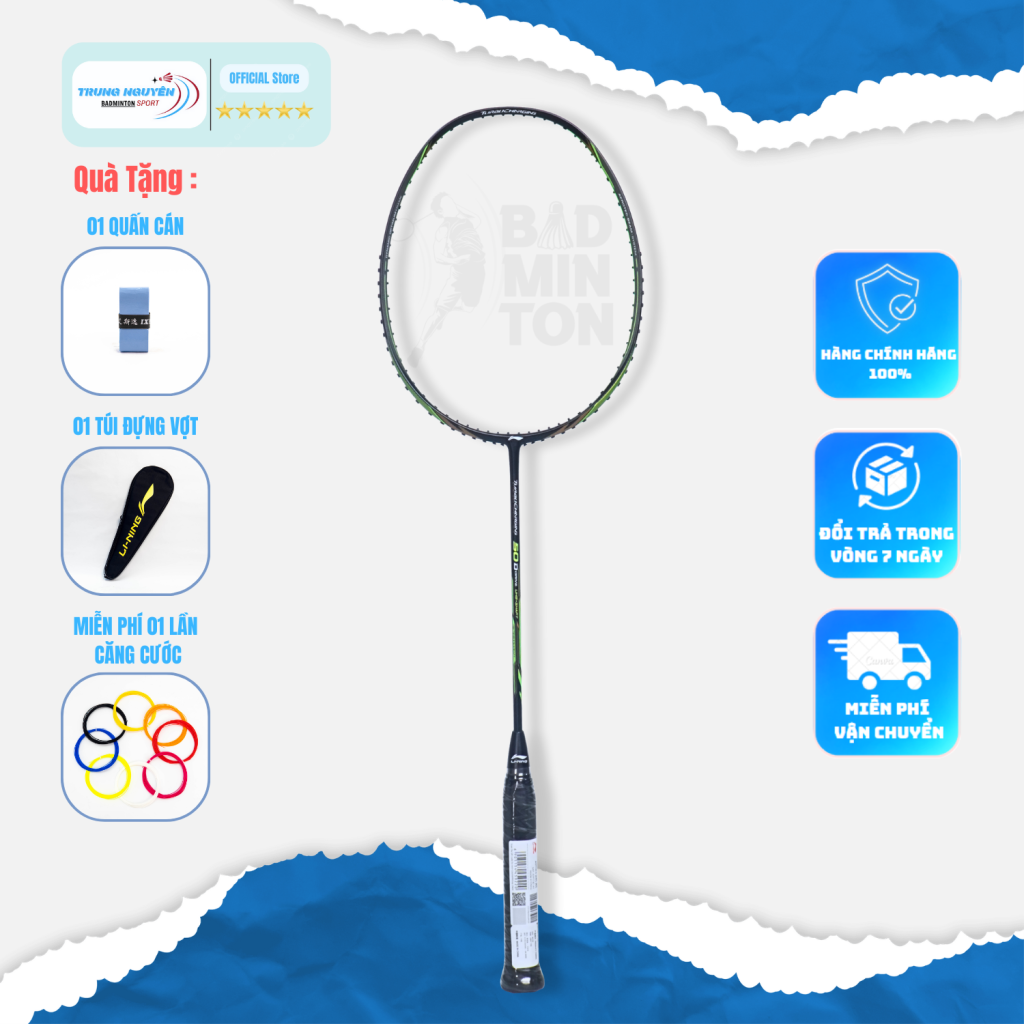 Lining Halbertec 4000 (4U) Nội Địa Trung - Trung Nguyên Sport