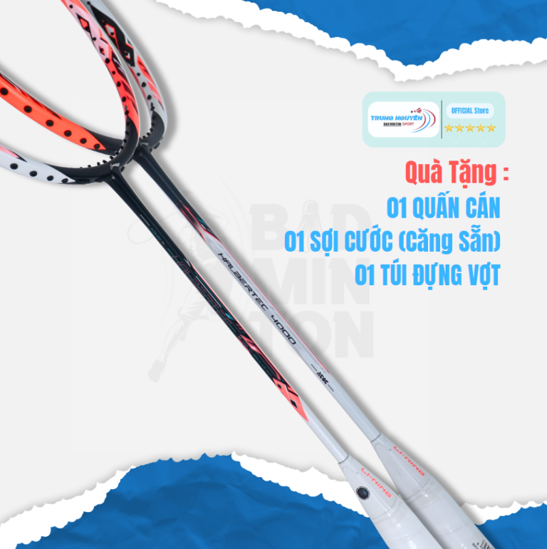 Lining Halbertec 4000 (4U) Nội Địa Trung - Trung Nguyên Sport